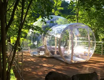 Dormir dans une Bulle : Nuit Insolite avec les Etoiles