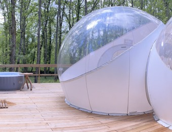 Dormir dans une Bulle : Nuit Insolite avec les Etoiles